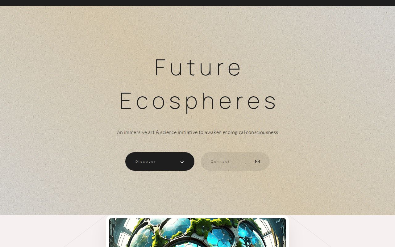 Future Ecospheres